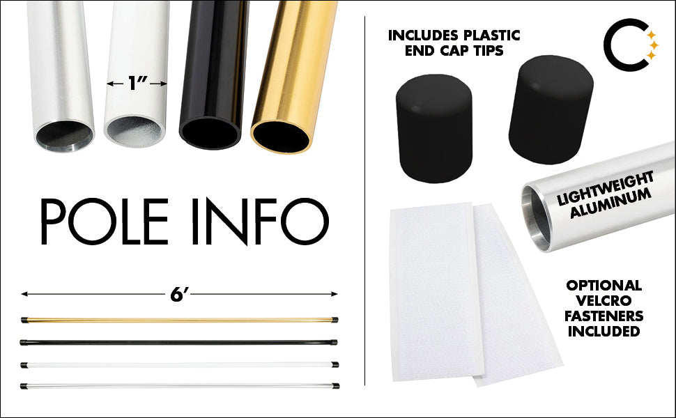 FP10 - Color Guard Practice Pole – Cousin's Concert Attire