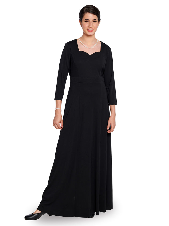 Concert Dresses: Long Black Concert & Orchestra Dresses | Concert ...